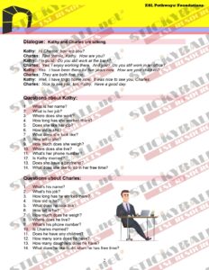 ESL Pathways: Book 1 (Foundations) - Stickyball ESL Lessons