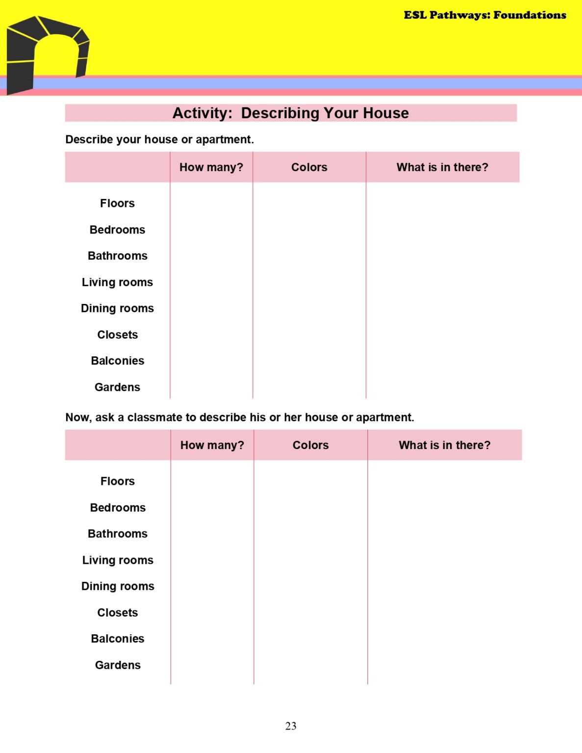 Adult ESL Lessons: Colors (Beginner) - Stickyball ESL Lessons