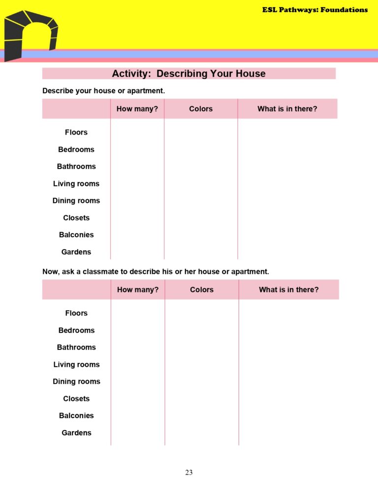 Adult ESL Lessons: Colors (Beginner) - Stickyball ESL Lessons